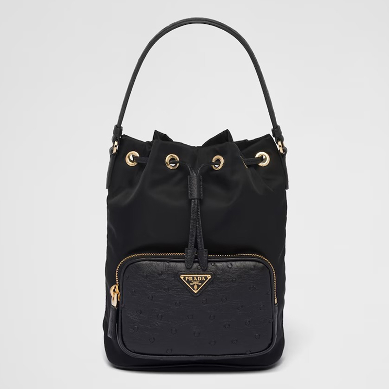 プラダ バッグ 偽物 Re-Nylon xブラッシュドレザー ショルダー プラダ バッグ 偽物 Re-Nylon xブラッシュドレザー ショルダー